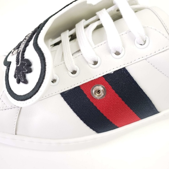 Gucci | Shoes | Gucci Ufos And Dragons Patch Sneakers White | Poshmark